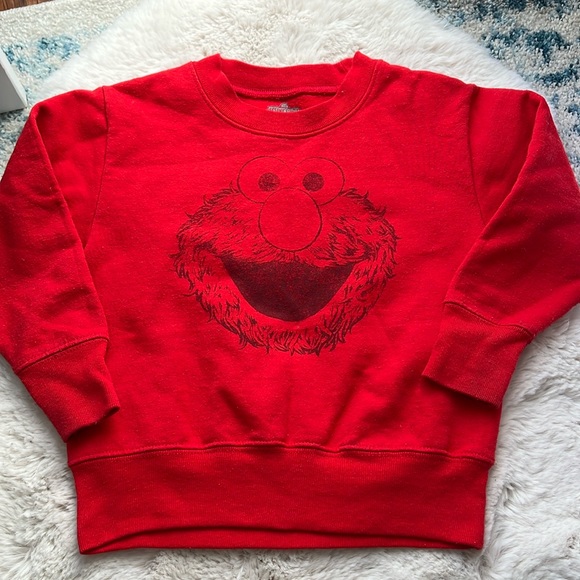 Shirts & Tops | Sesame Street Xs Elmo Sweater | Poshmark